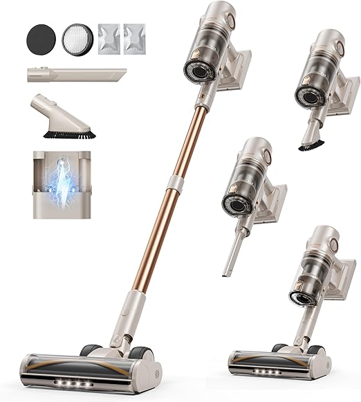 Amazon.com - Cordless Vacuum Cleaner,80Mins/50kpa Vacuum Cleaners for ...