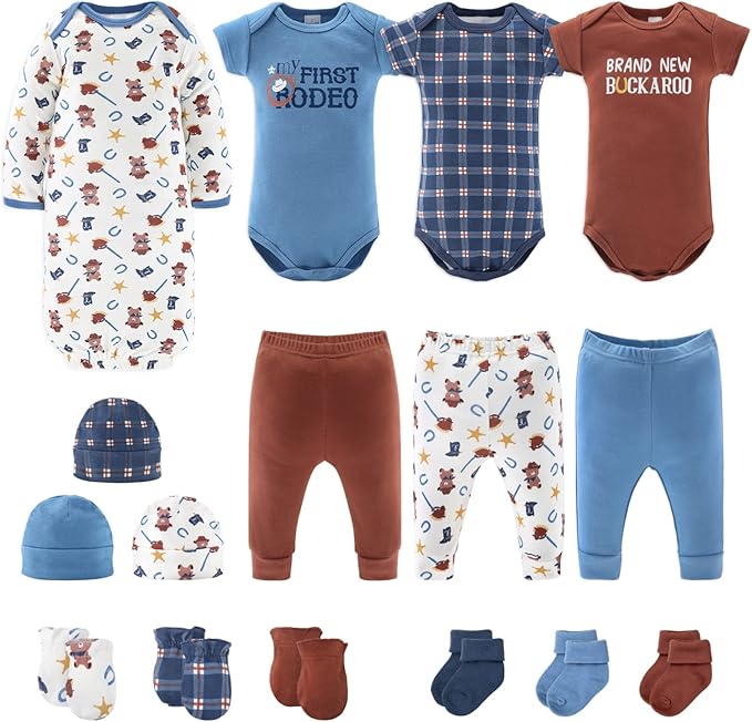 Amazon.com: The Peanutshell Newborn Clothes & Accessories Gift Set for ...