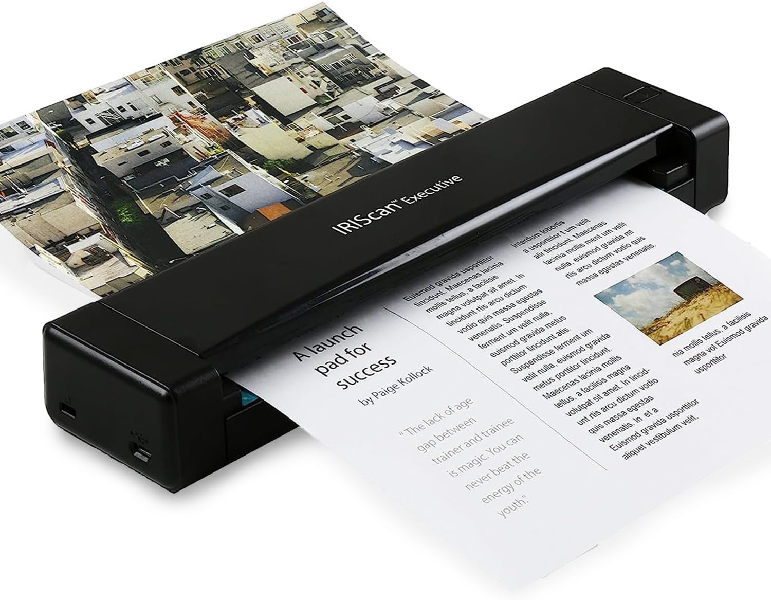 Scanner de Documents Portable AOZBZ Scanner d'images USB 900DPI Scanner ...