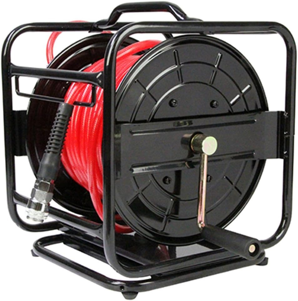 Amazon.co.jp: イーバリュー(E-Value) エアホースリール 回転台付き 30m EAR-030 : DIY・工具・ガーデン