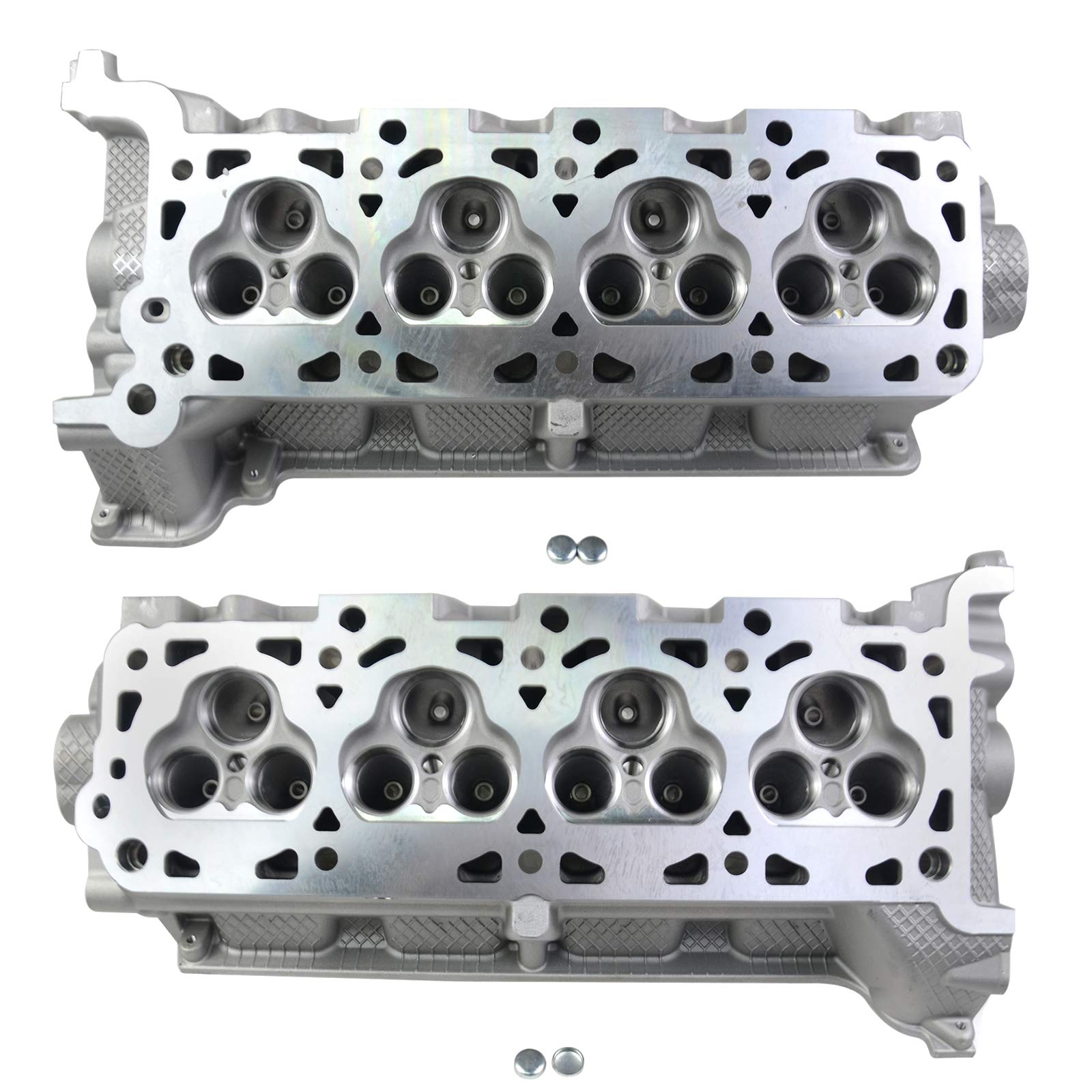 Amazon.com: 2 PCS Cylinder Heads Left +Right Side Compatible with Fo-rd ...