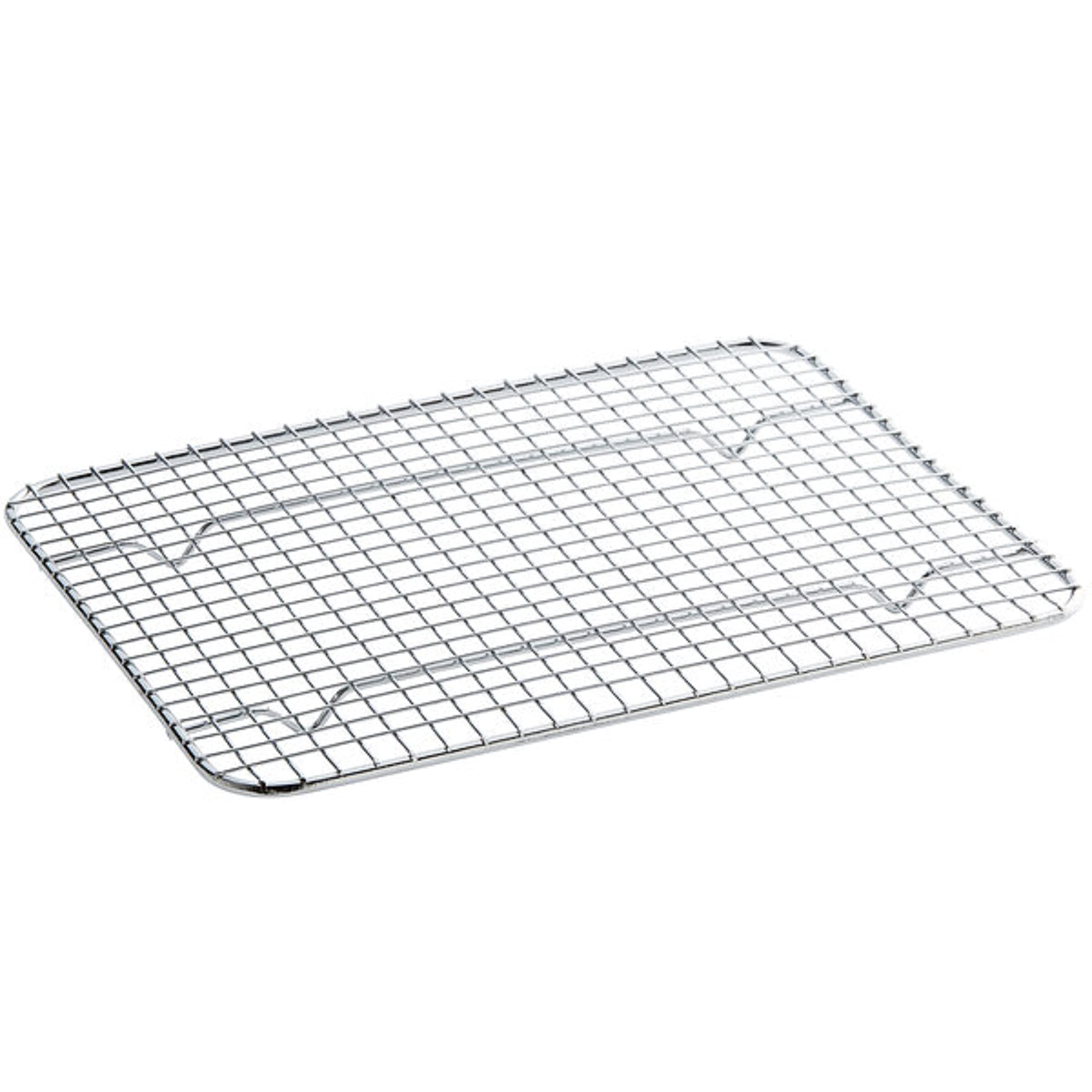 Snapklik.com : 8"x 10" Half Size Rectangular Wire Pan Grate Chrome ...
