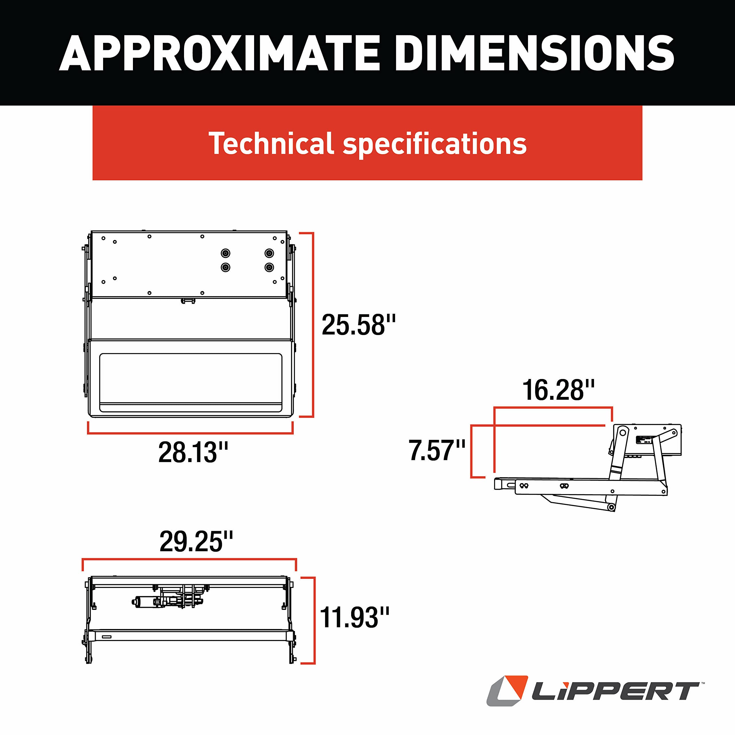 Snapklik.com : Kwikee 33 Series Electric Step Assembly