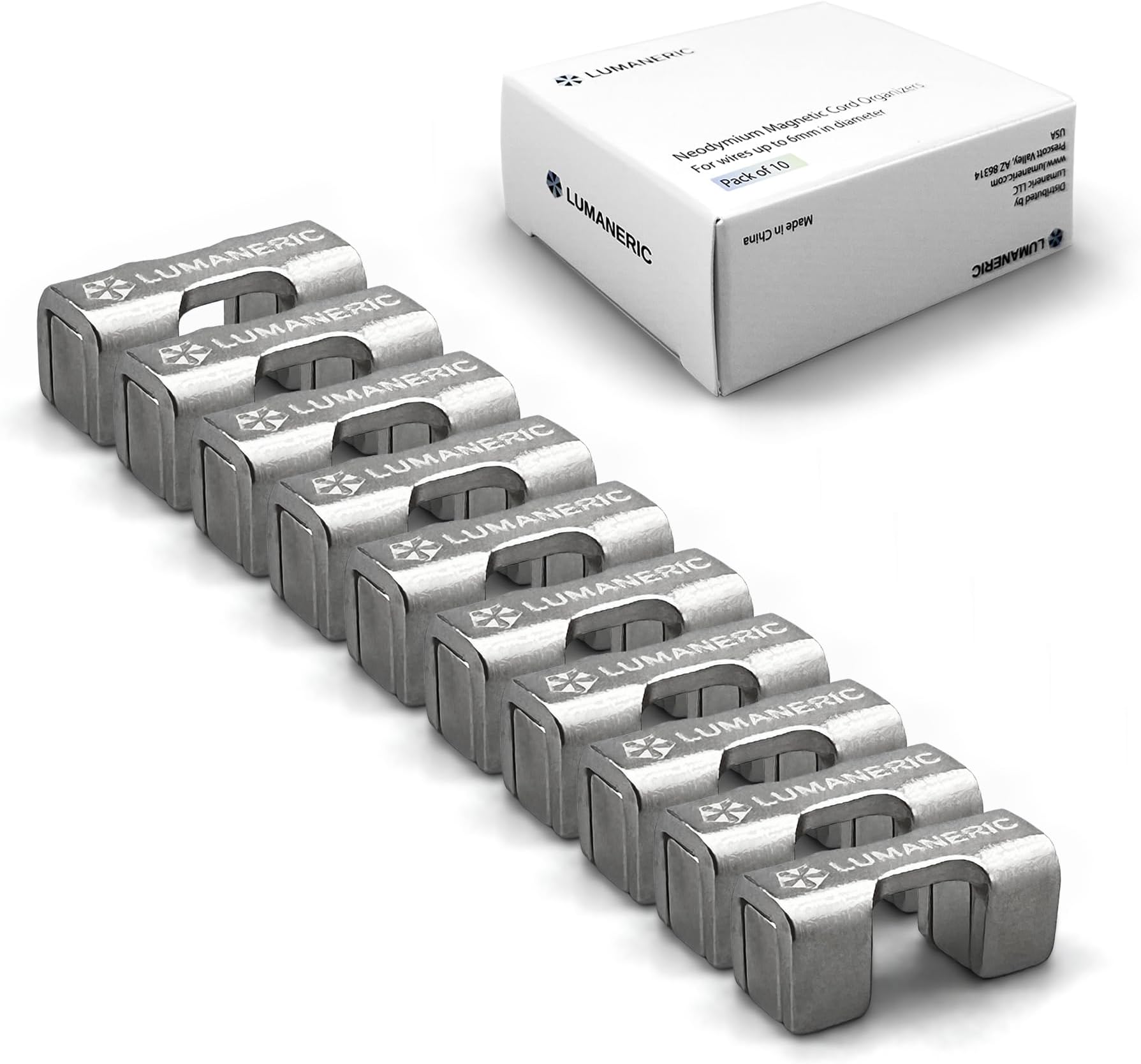 Amazon.com: Lumaneric Magnetic Cord Holder, Heavy Duty Neodymium ...