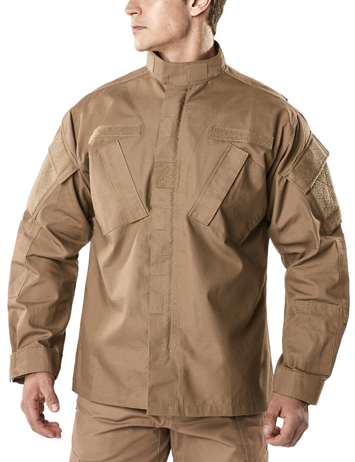 Snapklik.com : Mens Combat Military Jacket, Water Resistant Ripstop ...