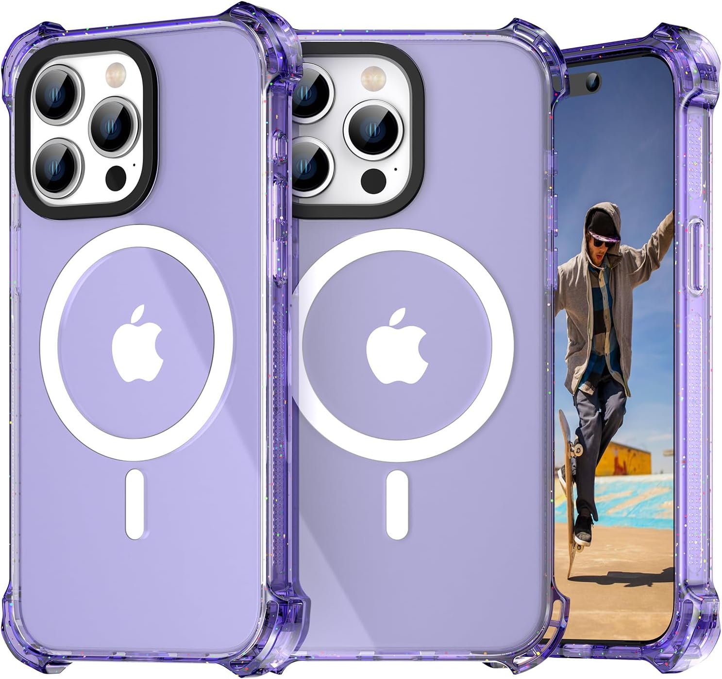 Amazon.com: Doisk iPhone 15 ProMax Case for Women Cute, Military Grade ...