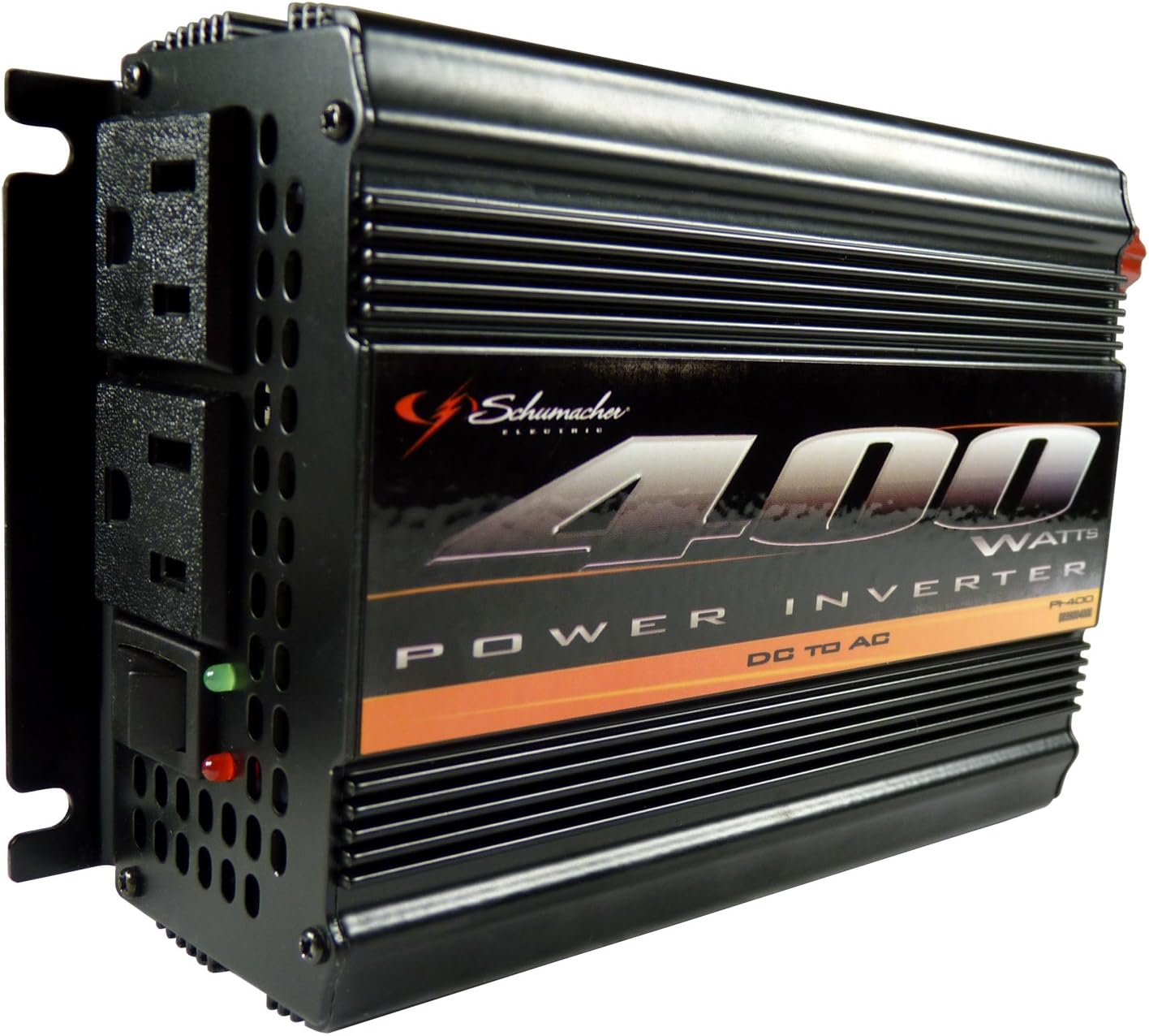 Amazon.com: Schumacher PI-400 Instant Power DC to AC Power Inverter ...