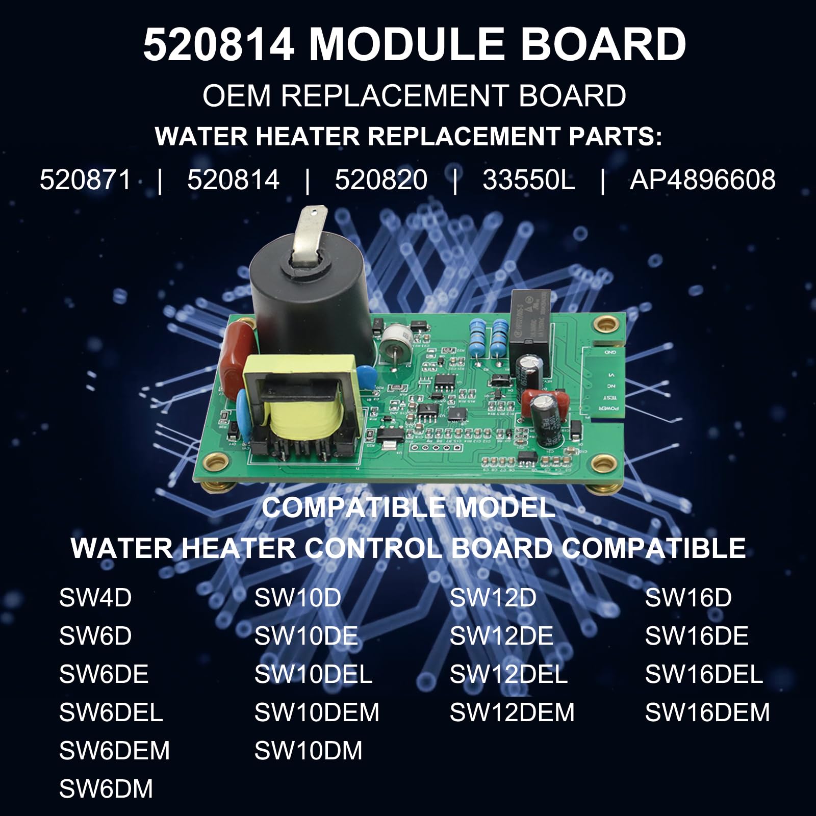 Snapklik.com : 520814 Ignition Control Circuit Module Board Igniter ...