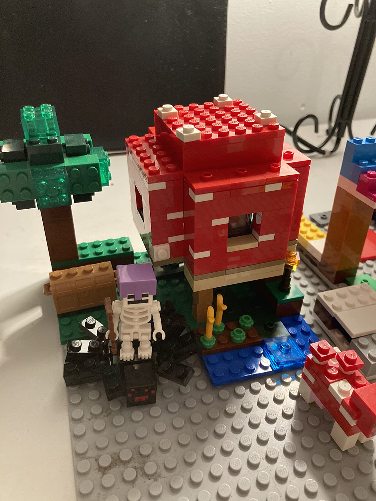 $4/mo - Finance LEGO Minecraft The Mushroom House Set, 21179 Building ...