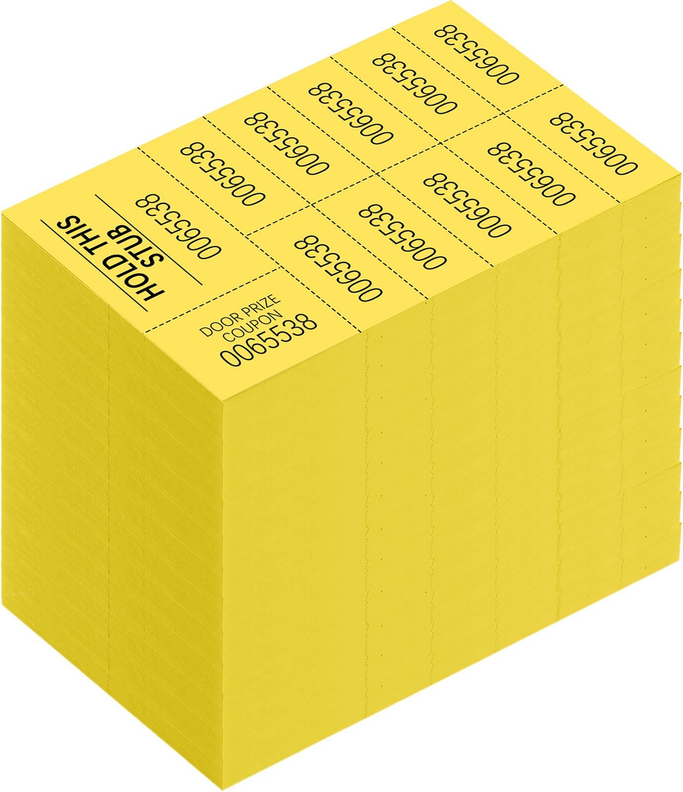 Amazon.com : Kosiz 300 Sheets Raffle Tickets Sheets Hold This Stub ...