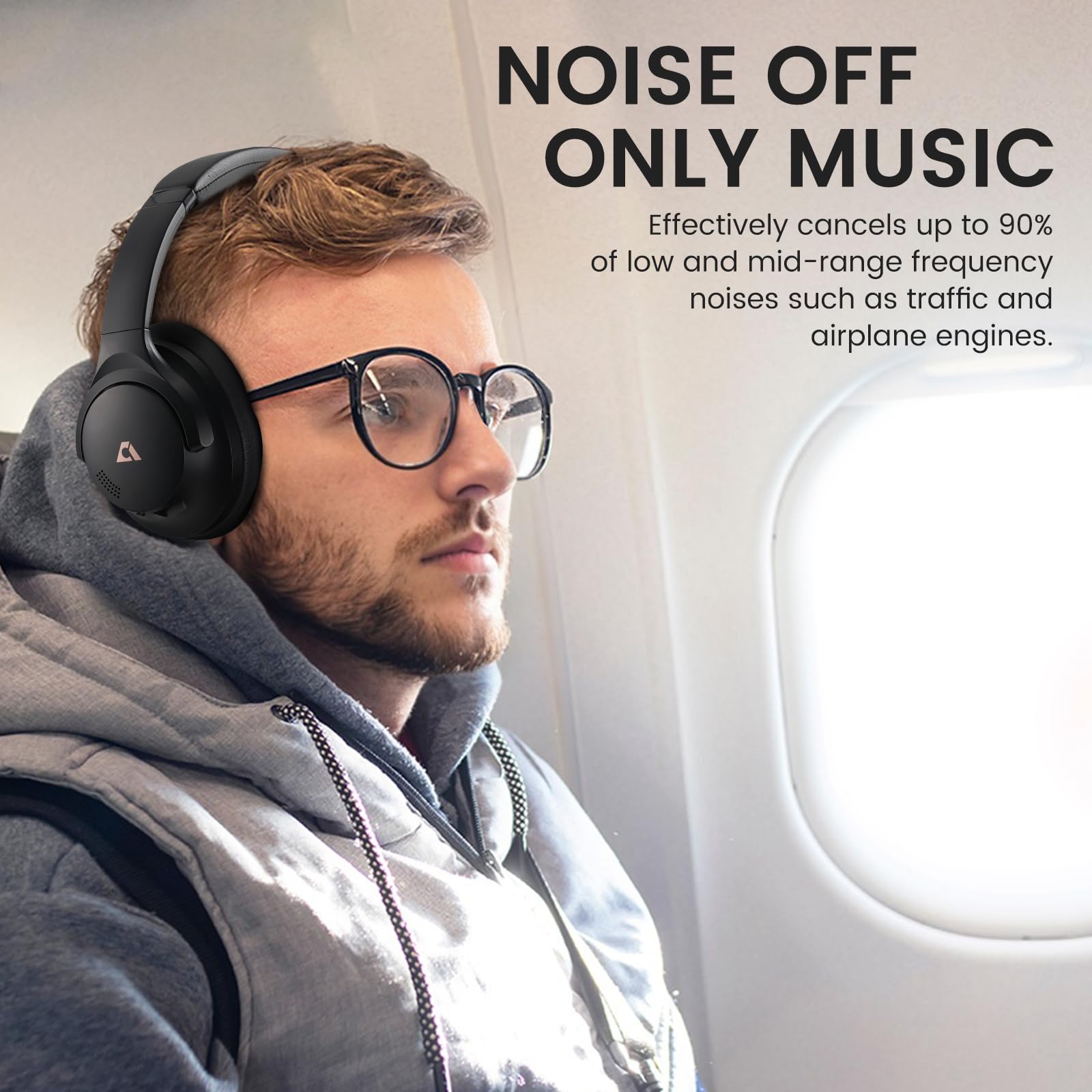 Snapklik.com : Y8 Hybrid Active Noise Cancelling Headphones, LDAC Hi ...