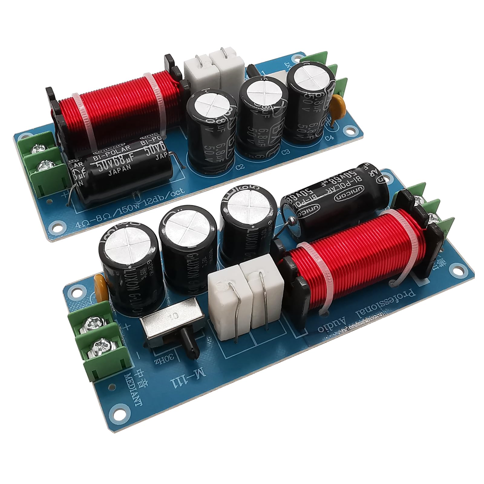 Buy HiQltyla 150W 1-Way Mediant Speaker Crossover for Car/Home Audio, M ...