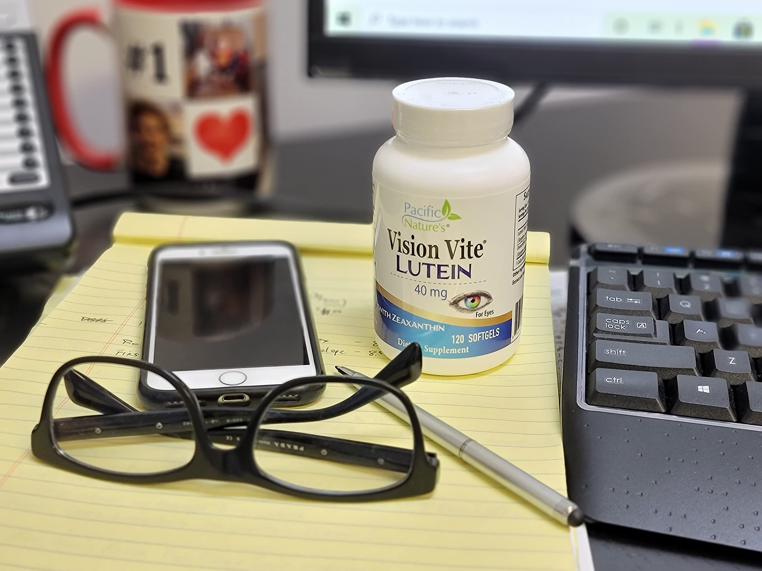 Vision Vite® Lutein Softgels with Zeaxanthin by Pacific Nature's ...