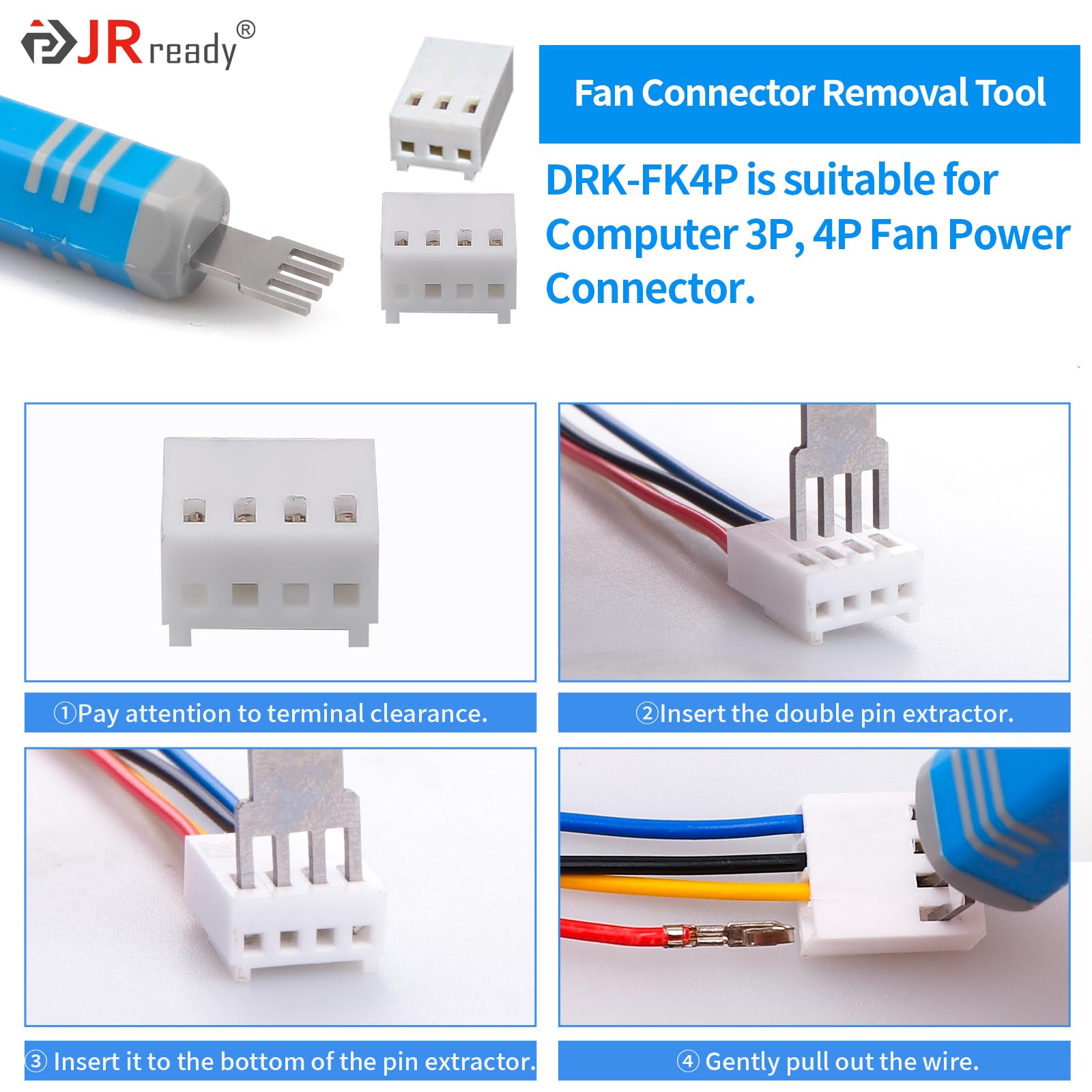 Snapklik.com : ST5253-04 Molex Pin Extractor Kit Mini-Fit Jr Extraction ...