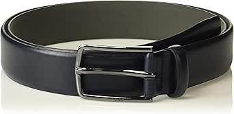 Amazon.com: BOSS Men's Chuck Shiny Leather Belt with Branded Metal ...
