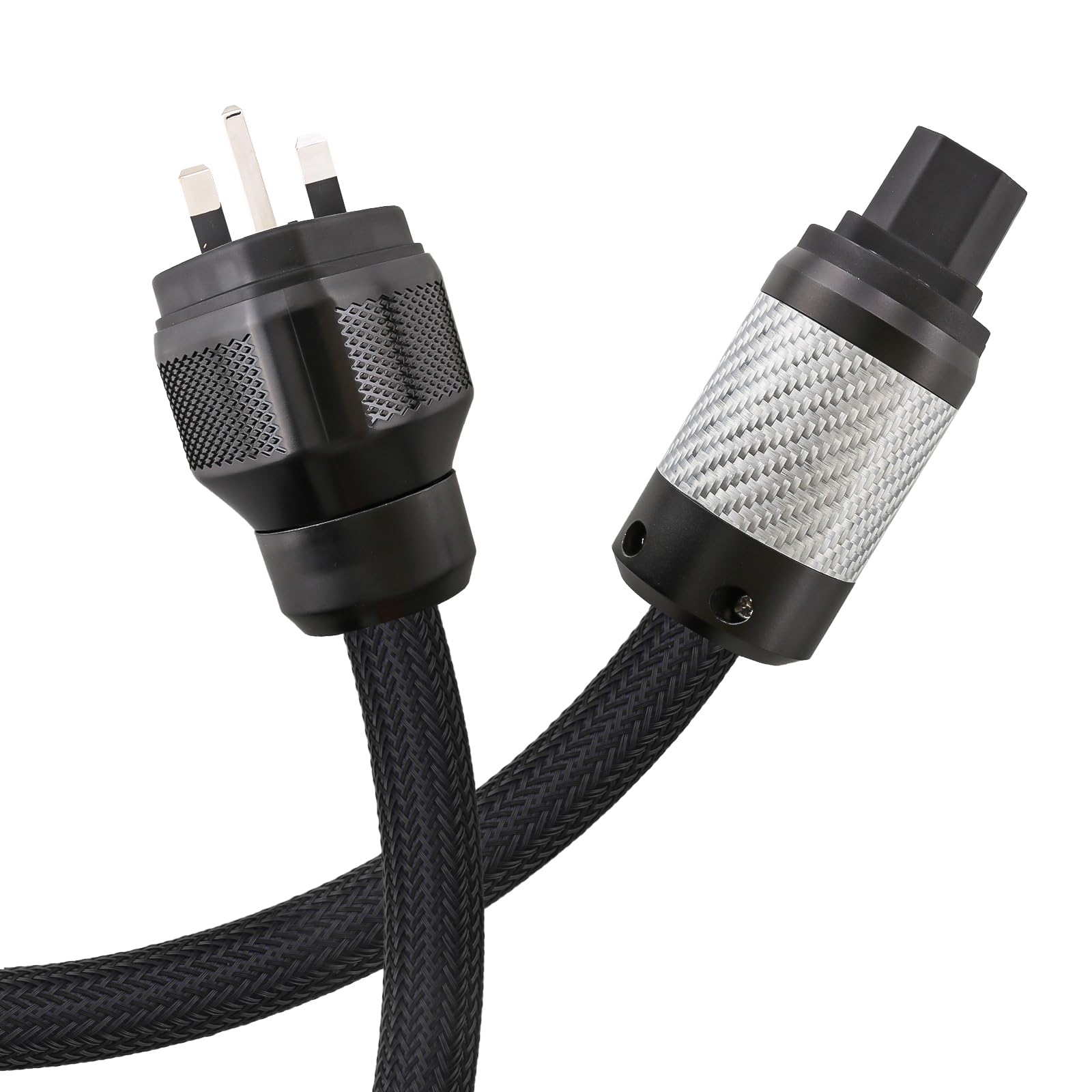 Brollitest Audiophile Power Cable, High Fidelity 2 metre UK standard ...