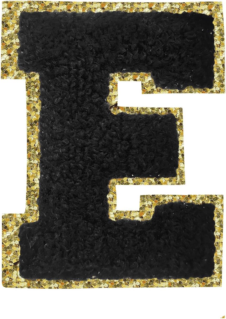 Amazon.com: Letter Patches Iron on 3Pcs Chenille Letters for Jackets ...