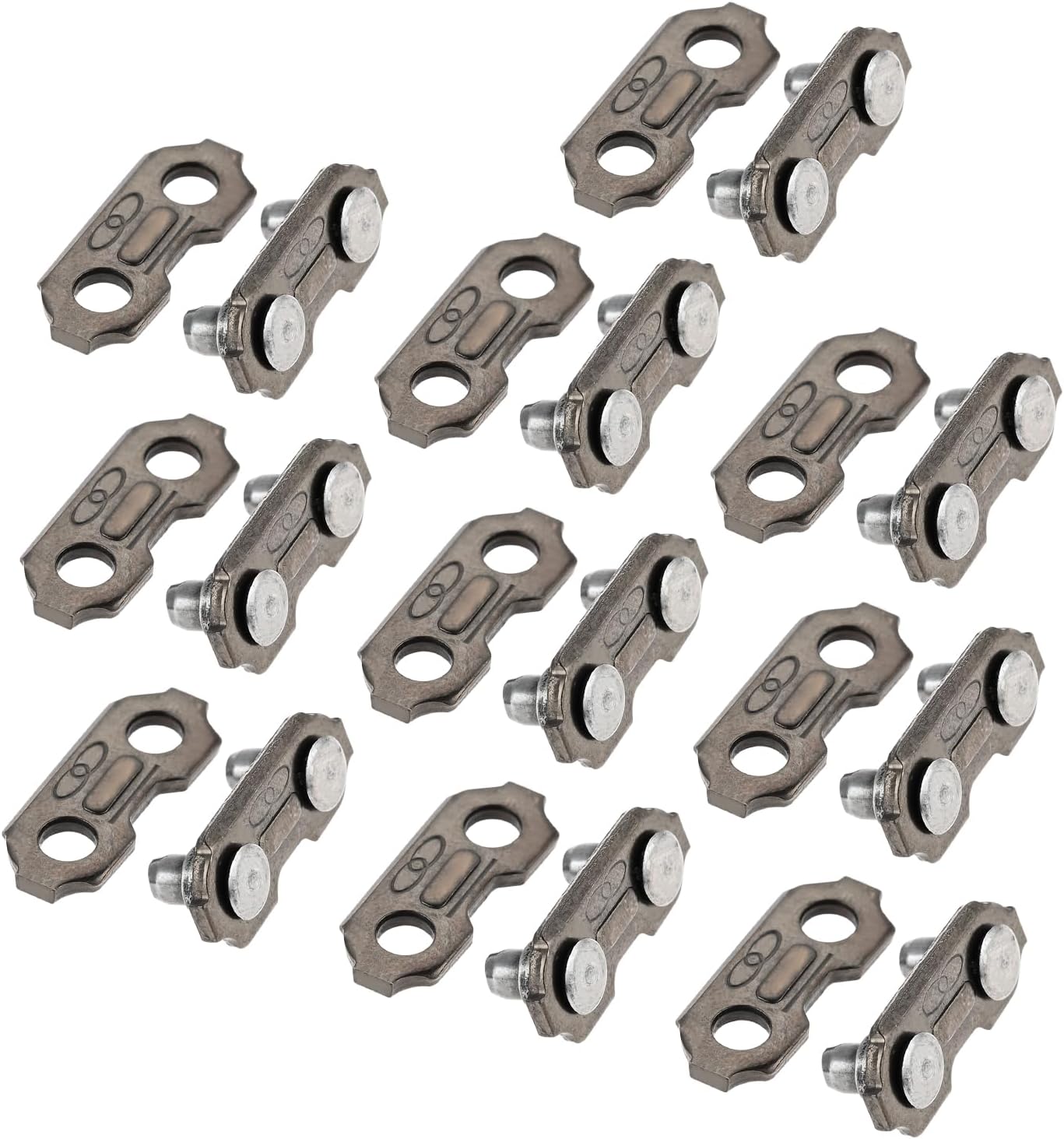 Amazon.com: Hicello 10 Sets 3/8''(0.375") Chainsaw Chain Joiner Link ...