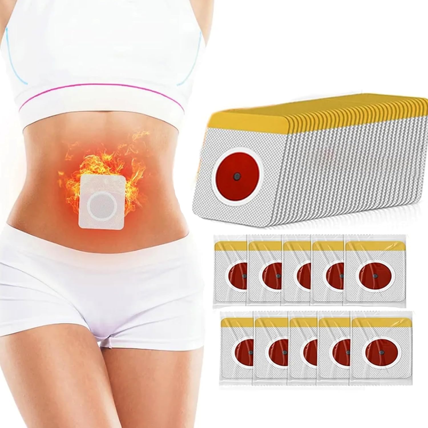 Slimming Patch for Belly Fat – 60PCS Natural Weight Loss Stickers ...