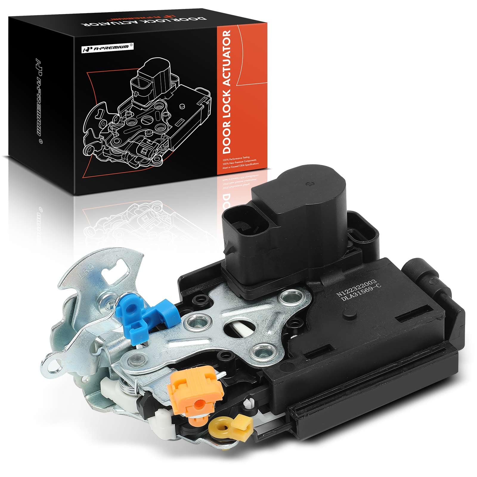 Amazon.com: A-Premium Door Lock Latch Actuator Compatible with ...