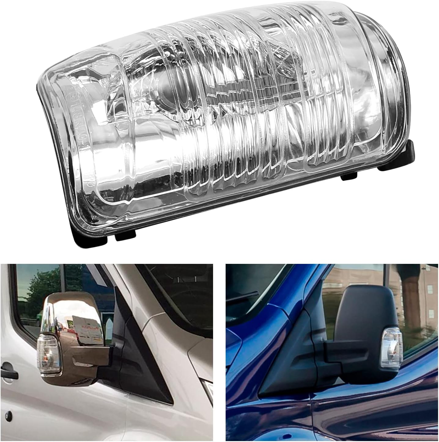 Amazon.com: Wing Mirror Side Mirror Left Driver Side Turn Signal Light ...