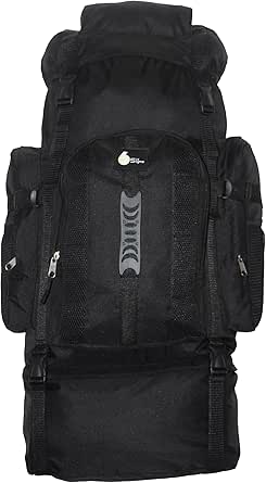 SiXsigma Sports 120L Extra Large Travel Camping Accessories Backpack ...