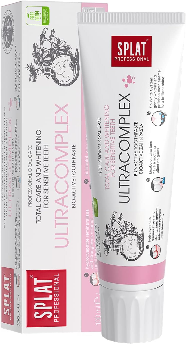 SPLAT Professional UltraComplex Natural Toothpaste | Total Protection ...