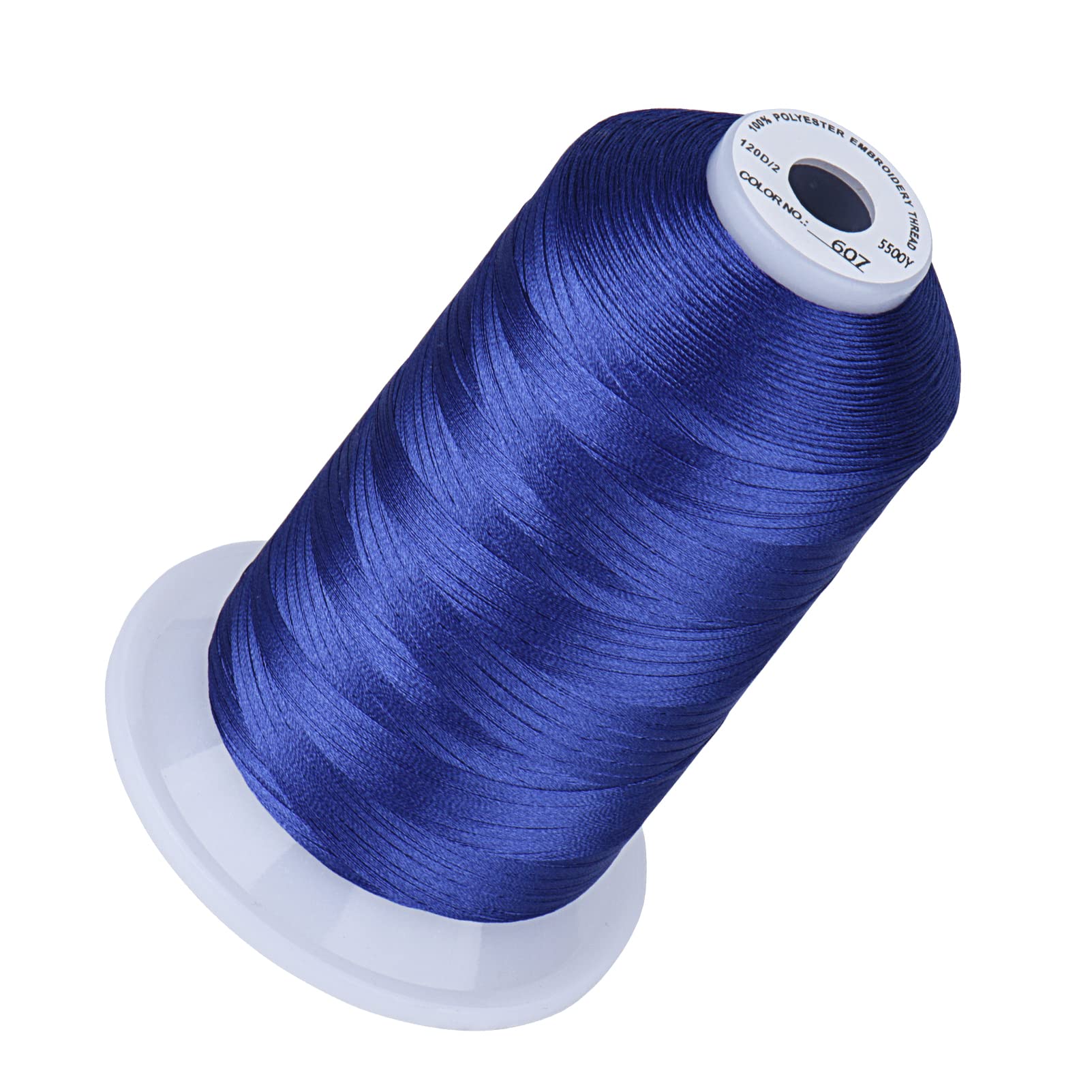 Amazon.com: Simthread Embroidery Thread 5500 Yards Wisteria Violet 607 ...