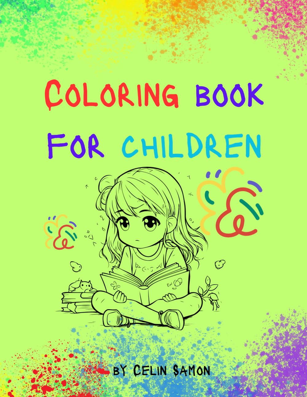 Coloring Book for Children: Splash of Colors (Coloring Books for ...