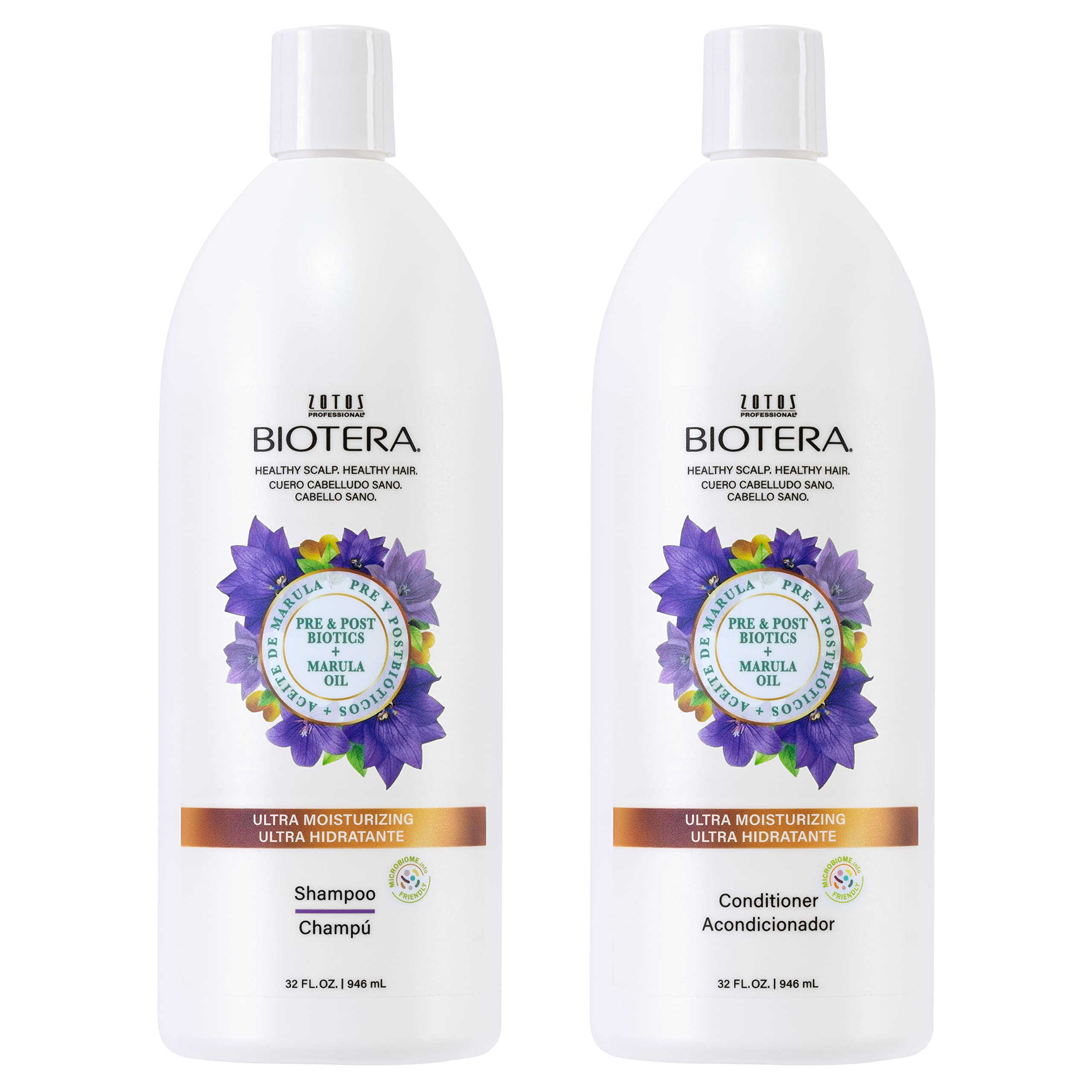 Amazon.com: Biotera Ultra Moisturizing Shampoo and Conditioner Set ...