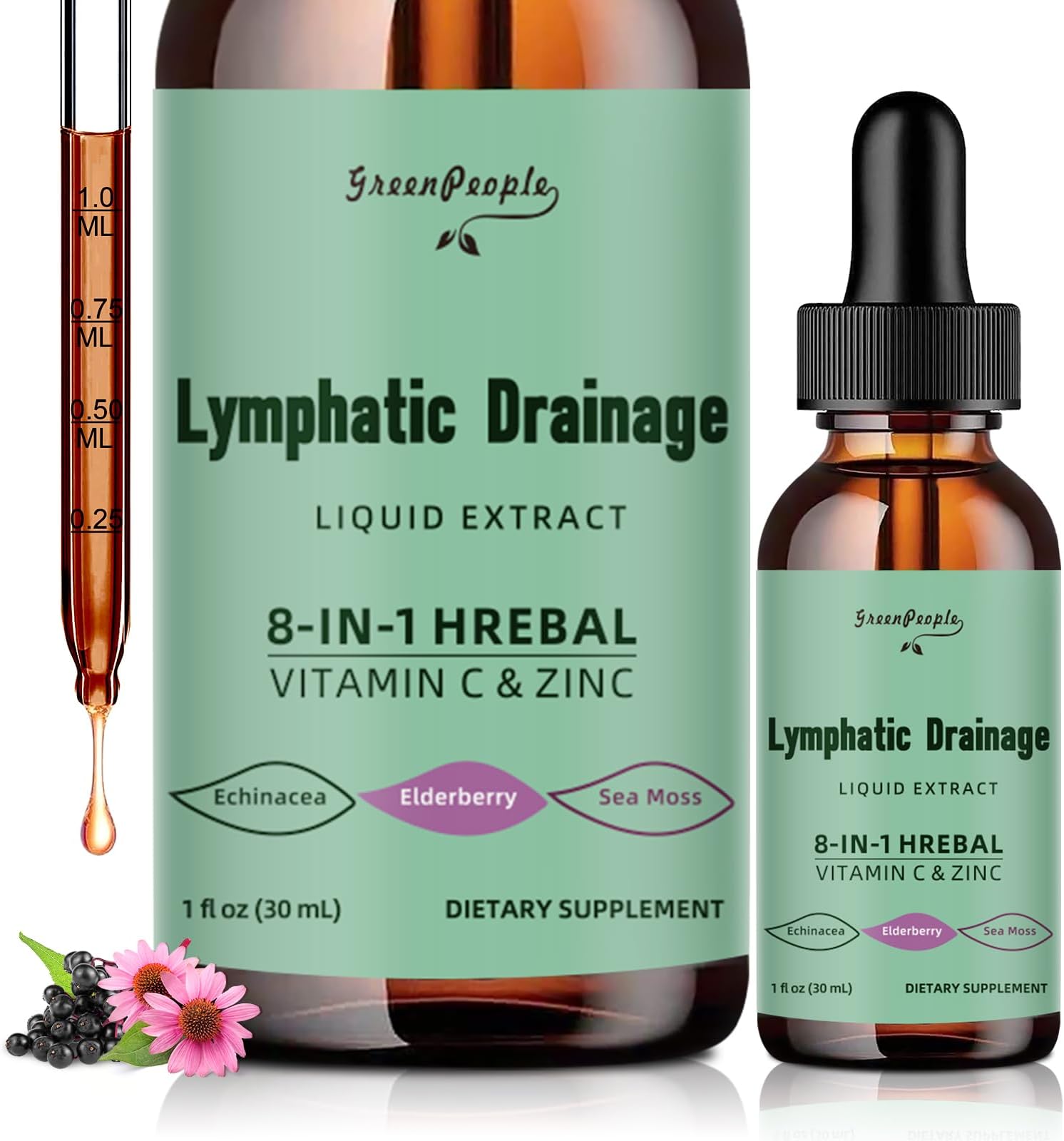 Amazon.com: Lymphatic Support Drops by MaryRuth's | USDA Organic ...