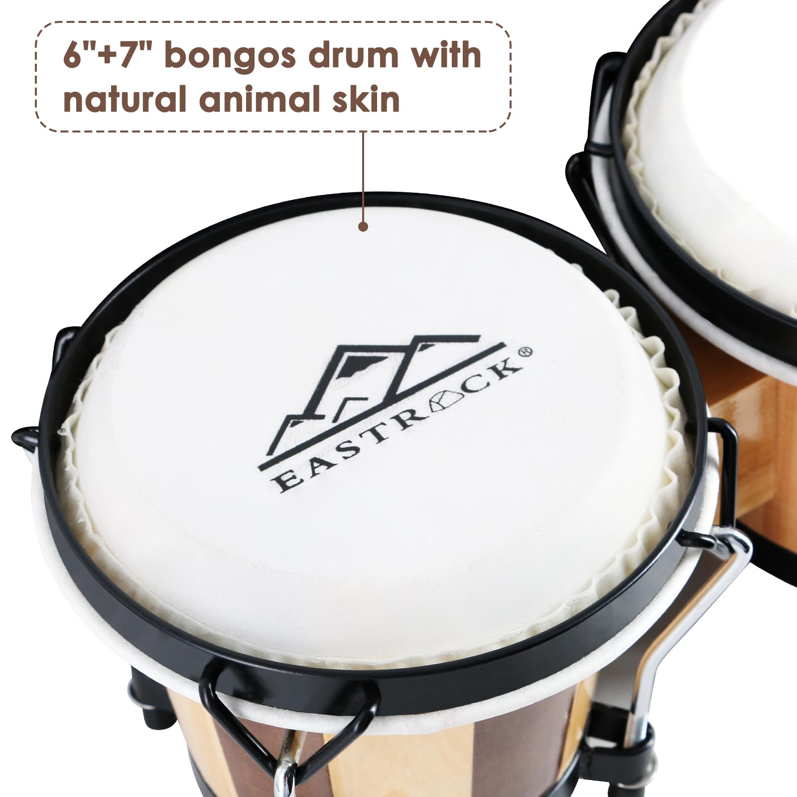Snapklik.com : EASTROCK Bongo Drum 6 And 7 Bongos Set For Adults Kids ...