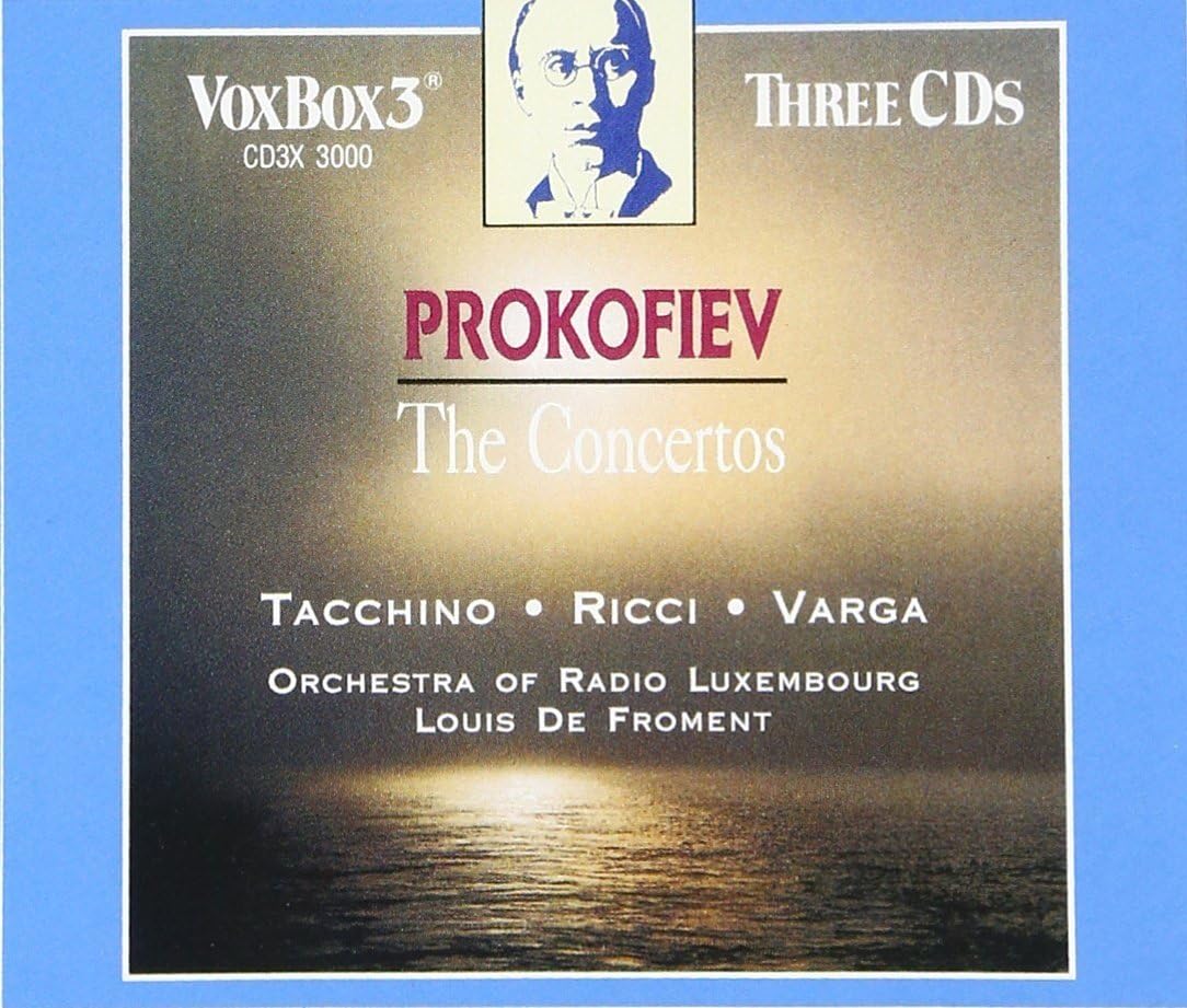 Sergei Prokofiev: Concertos: Amazon.co.uk: CDs & Vinyl