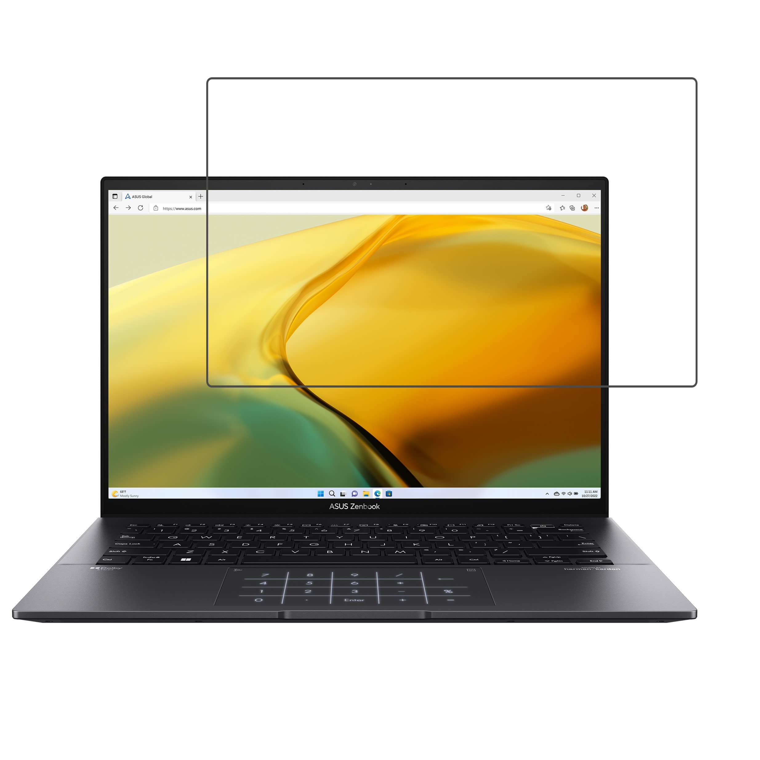 DVTECH® 9H Flexible Unbreakable Scratch resistance laptop Screen ...