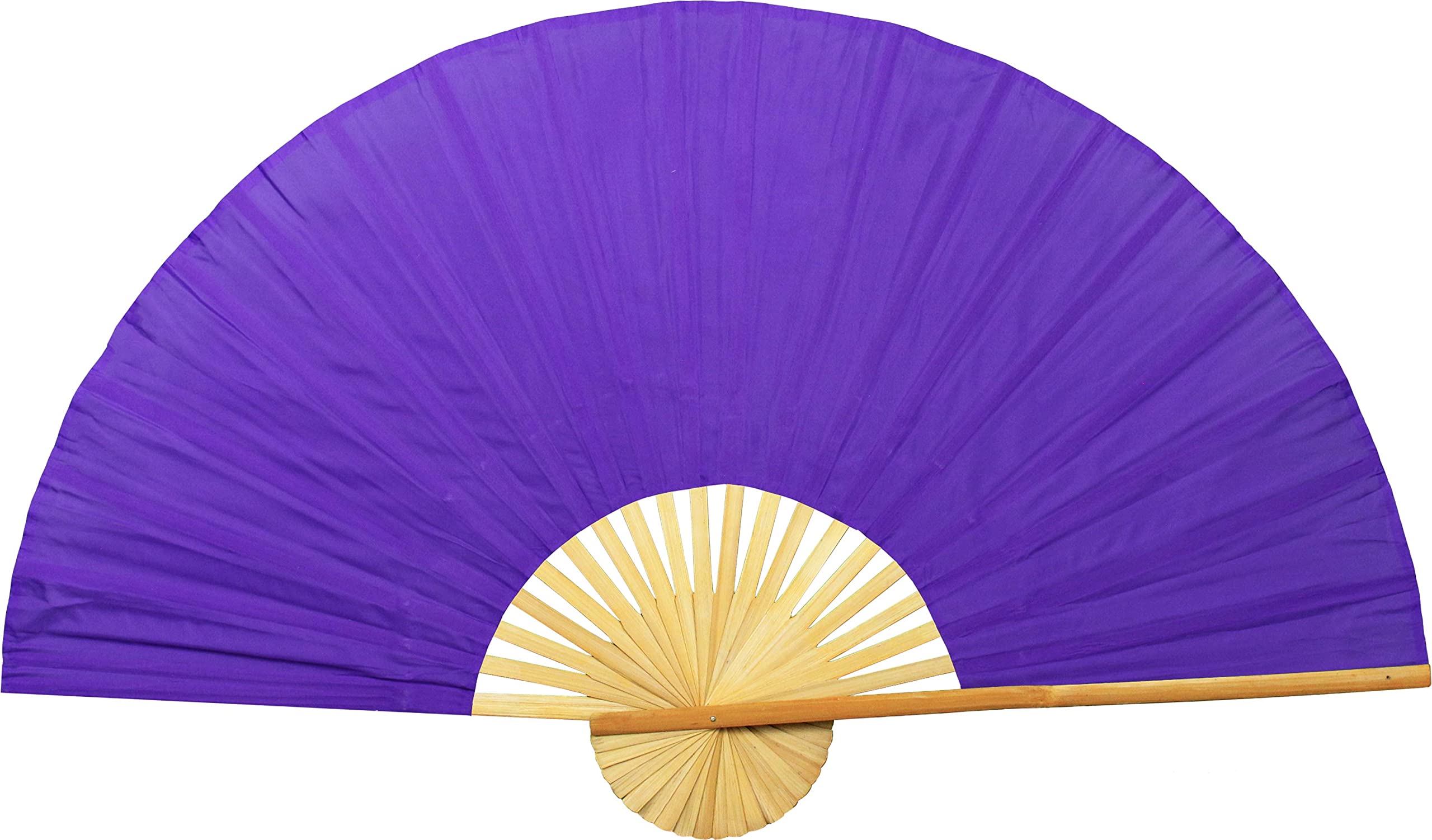 Amazon.com: Solid Color Unpainted Folding Wall Fan Decor Art (60 inch ...