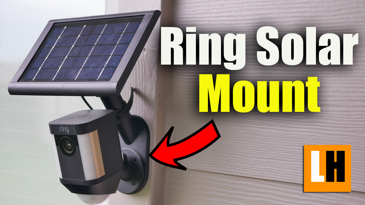Watch Ring Wall Mount for Solar Panel & Cameras on Amazon Live