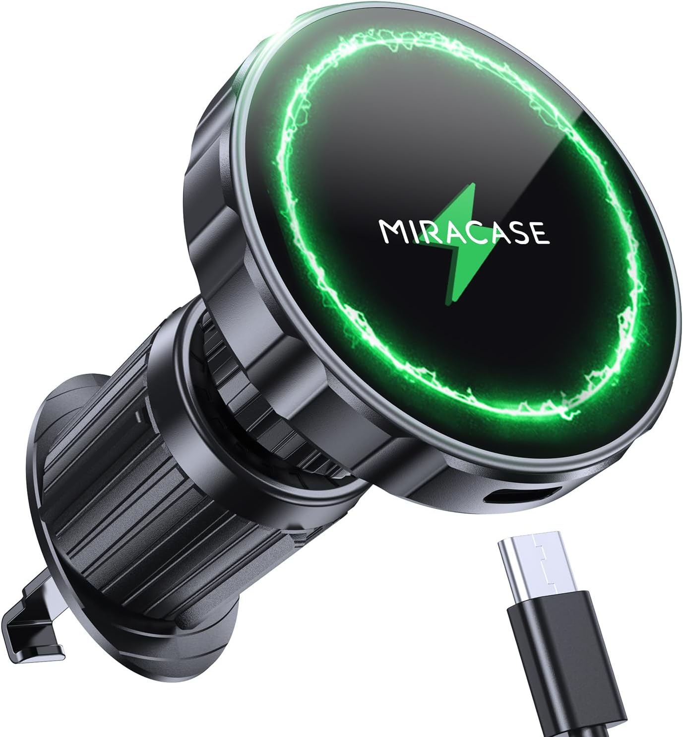 Miracase Wireles Car Charger Fits for MagSafe 15W, Car Magnetic Phone ...