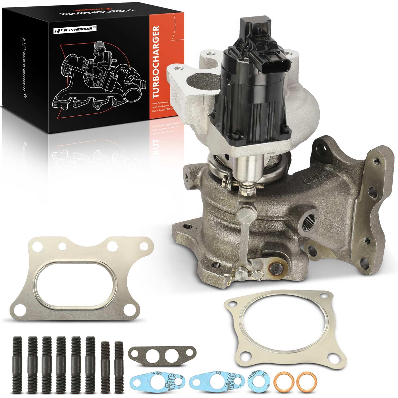 Amazon.com: A-Premium TD025L4B Complete Turbocharger Turbo Kit with ...