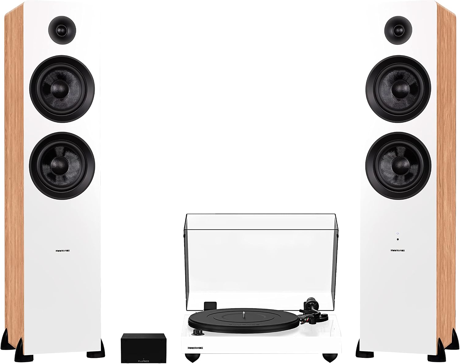 Amazon.com: Fluance RT82 Reference High Fidelity Vinyl Turntable (White ...