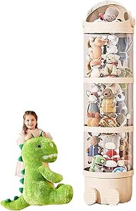 Amazon.com: Vertical Toy Storage Tube, Stuffed Animal Storage Tube, Pet ...