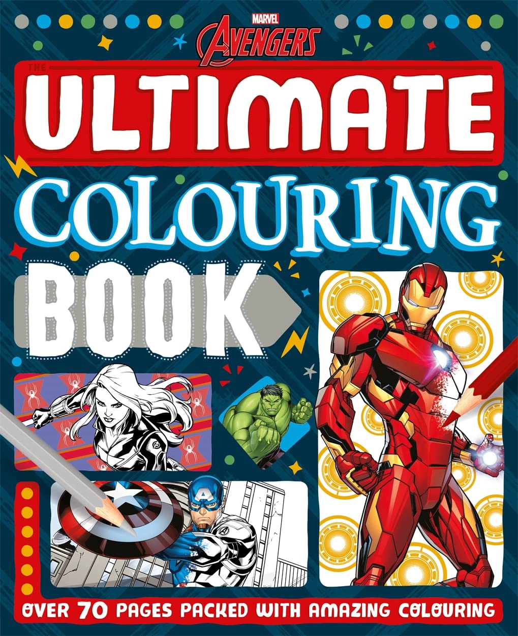 Marvel Avengers: The Ultimate Colouring Book : Marvel Entertainment ...