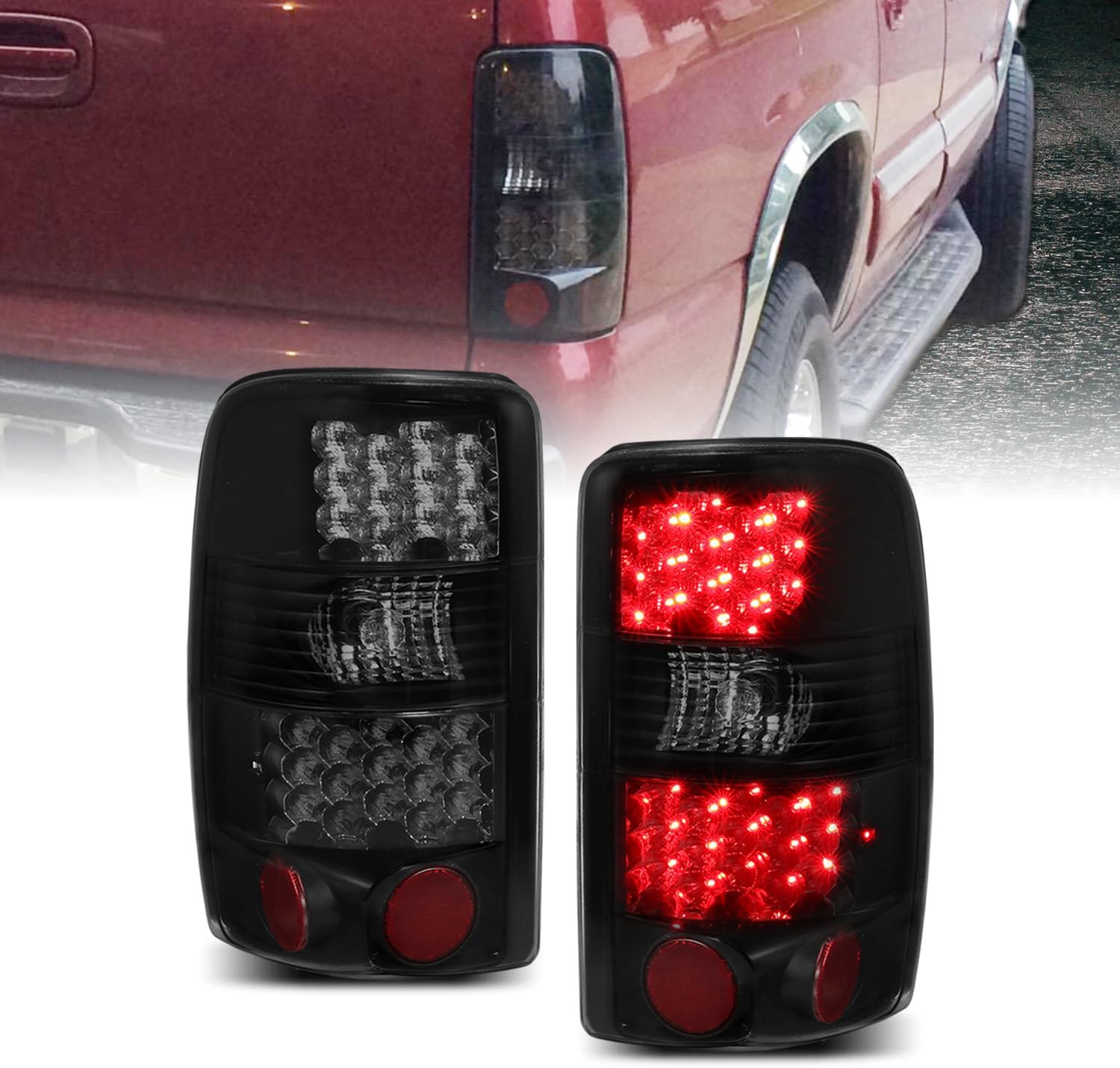 Amazon.com: AKKON - For Chevy Suburban/Tahoe GMC Yukon/Yukon XL SUV ...