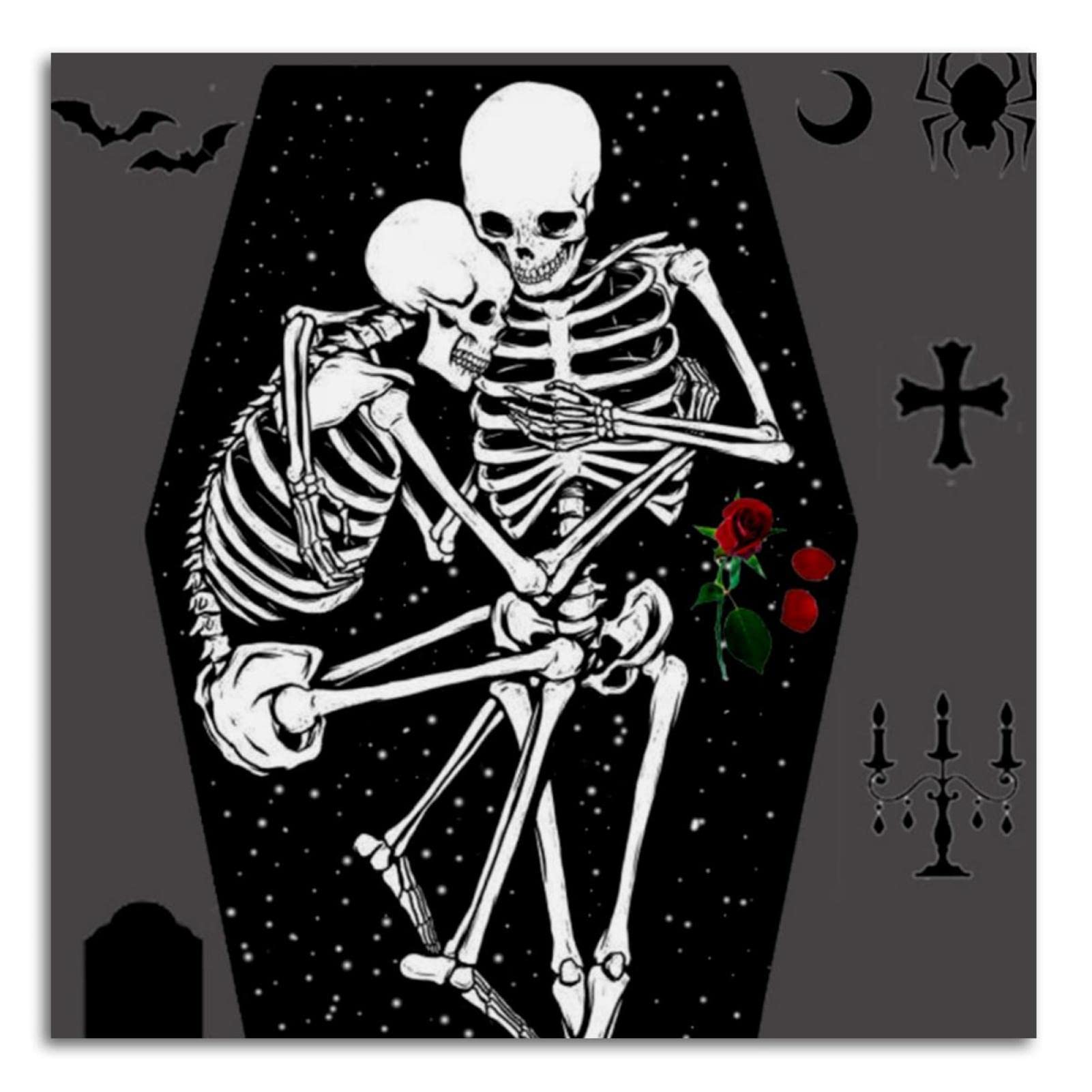 Skeleton Couple Art