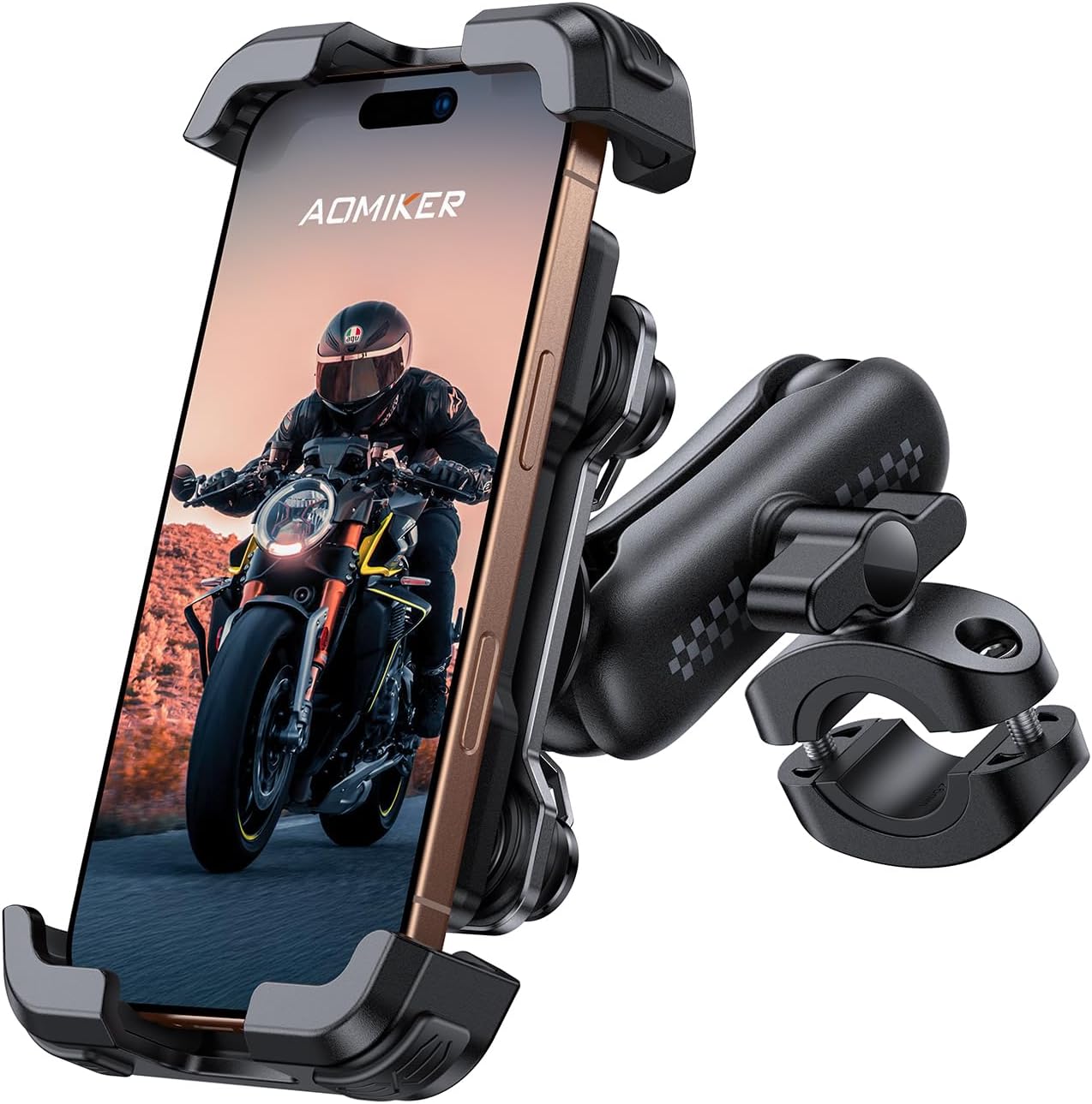 Amazon.com: Bike Phone Mount Holder，【Biking & Recording Video】 2024 ...