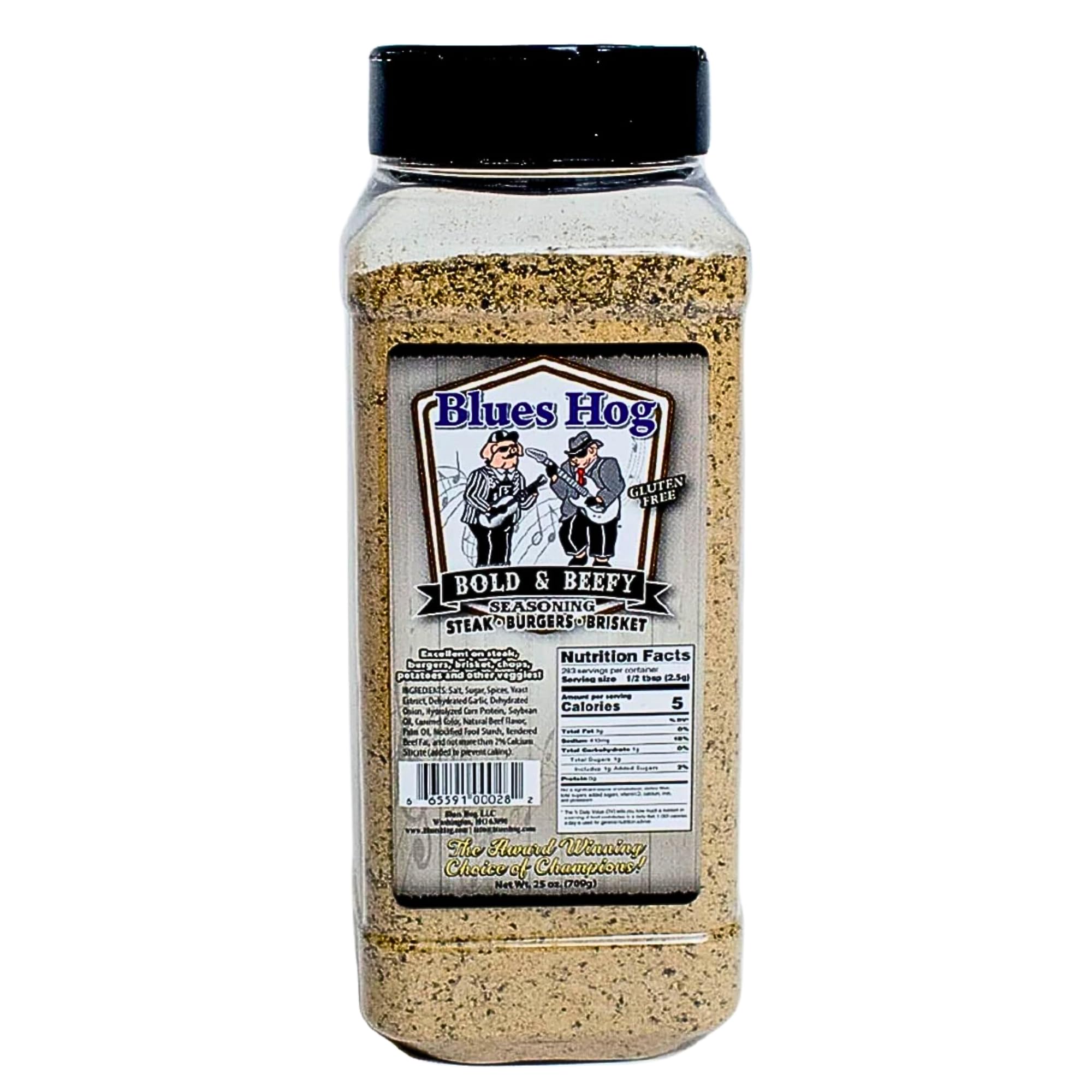 Amazon.com : Blues Hog Bold & Beefy Seasoning (25 oz/709g) | The Good ...