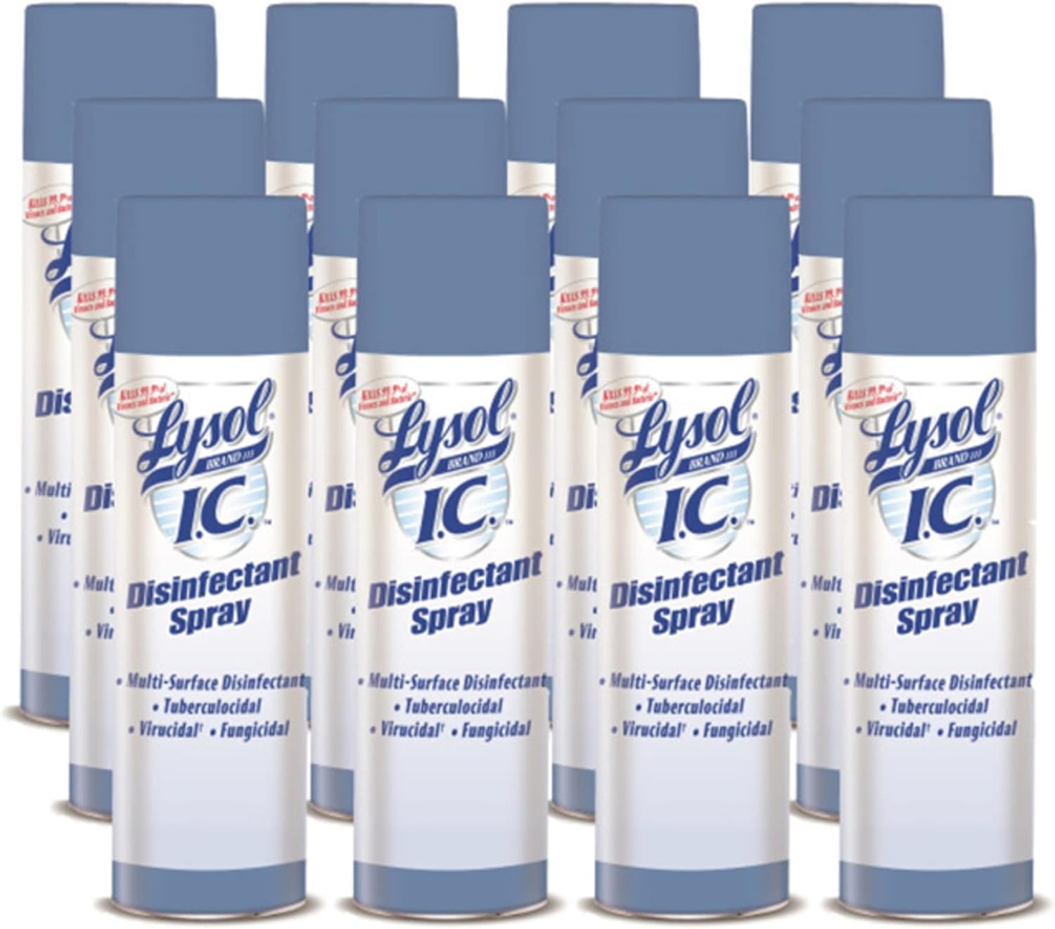 Amazon.com: Lysol® I.C. Disinfectant Aerosol Spray, 19 Oz Can, Case Of ...