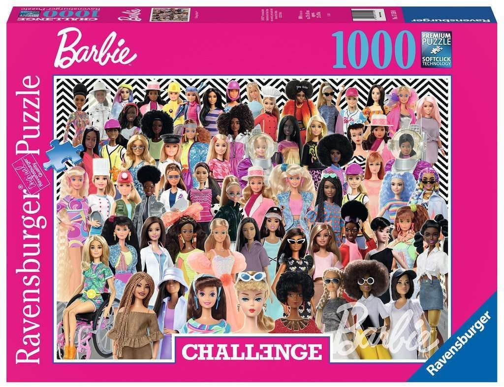 Amazon.com: Ravensburger Barbie Jigsaw Puzzle for Adults and Kids Age ...