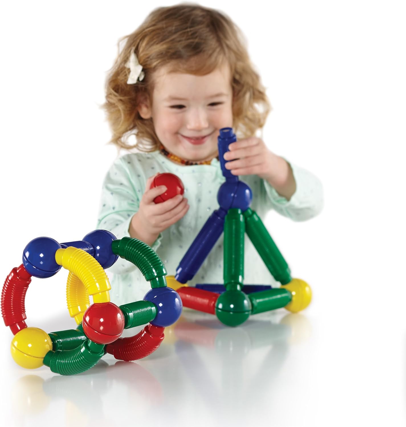 Buy Guidecraft Better Builders 60 - Piece Magnetic Ball and Rod ...