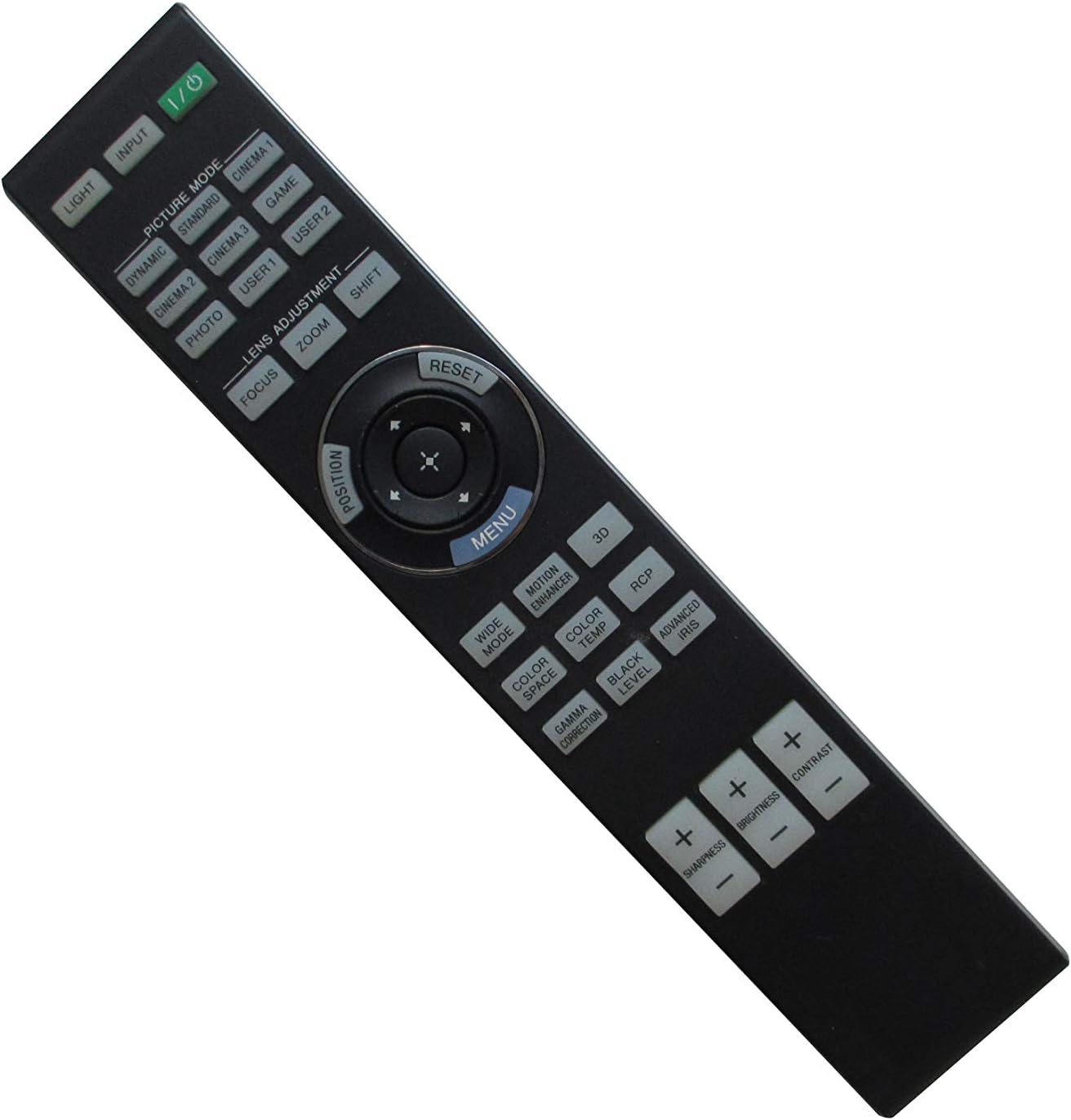 Amazon.com: HCDZ Replacement Remote Control for Sony RM-PJ24 VPL-VW5000ES VPL-VW500ES VPL ...