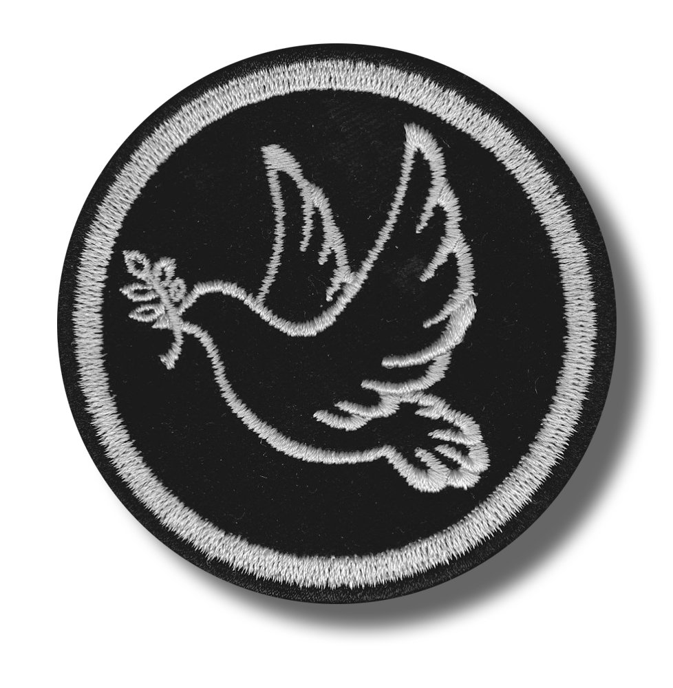 Amazon.com: Peace Dove - Embroidered Patch, 8 X 8 cm : Clothing, Shoes ...